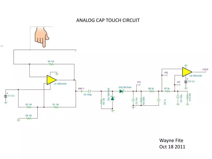 PPT - ANALOG CAP TOUCH CIRCUIT PowerPoint Presentation, free download ...
