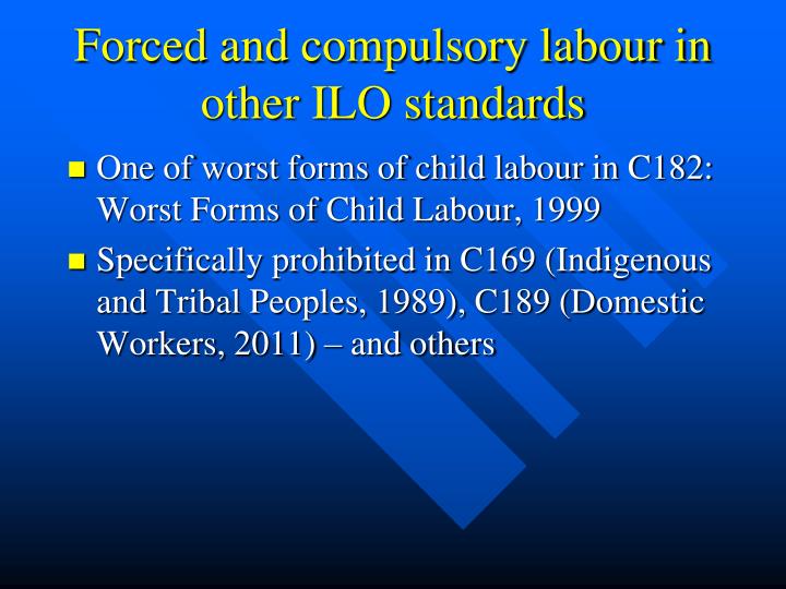 PPT - Forced and Compulsory Labour PowerPoint Presentation - ID:5825335