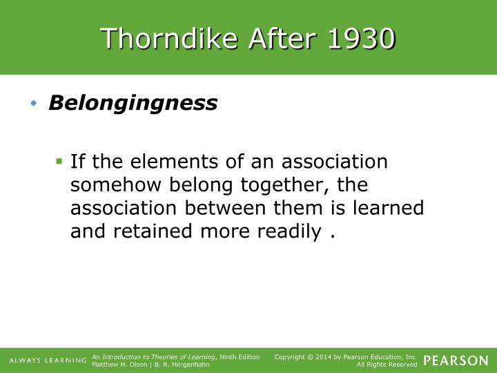 PPT - Edward Lee Thorndike PowerPoint Presentation - ID:5825603
