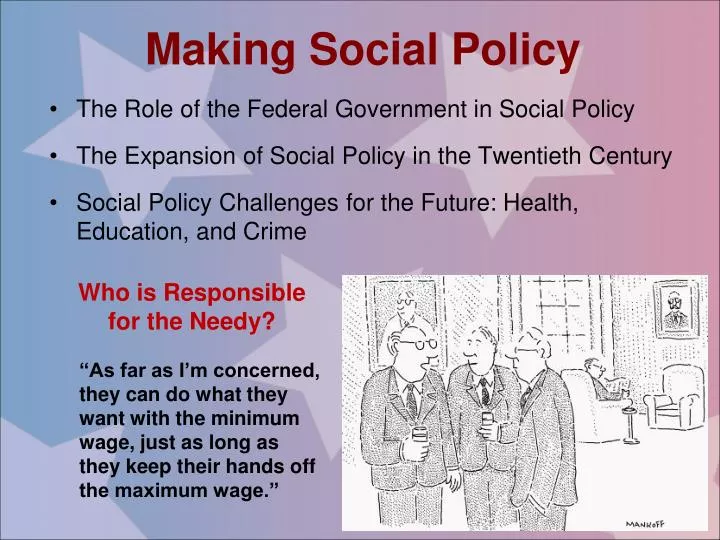 PPT - Making Social Policy PowerPoint Presentation, free download - ID ...