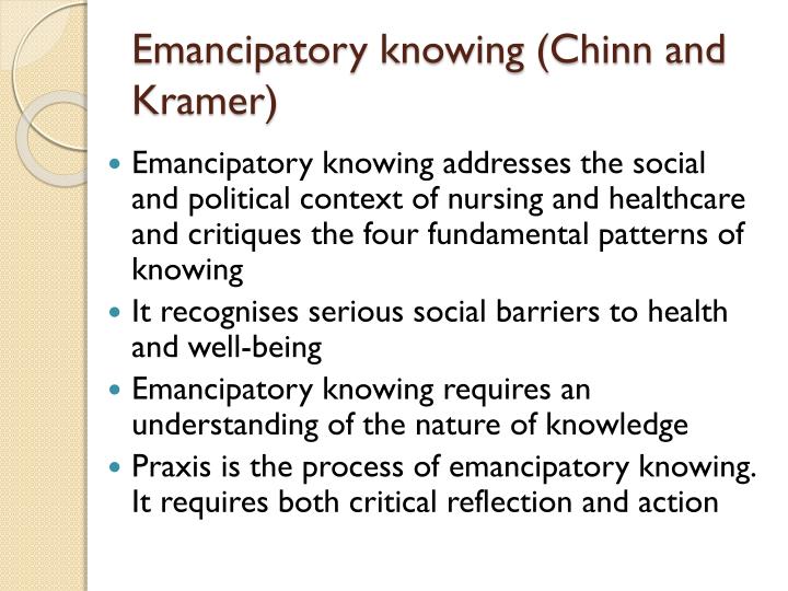 PPT - Carper (1978) Fundamental patterns of knowing PowerPoint ...