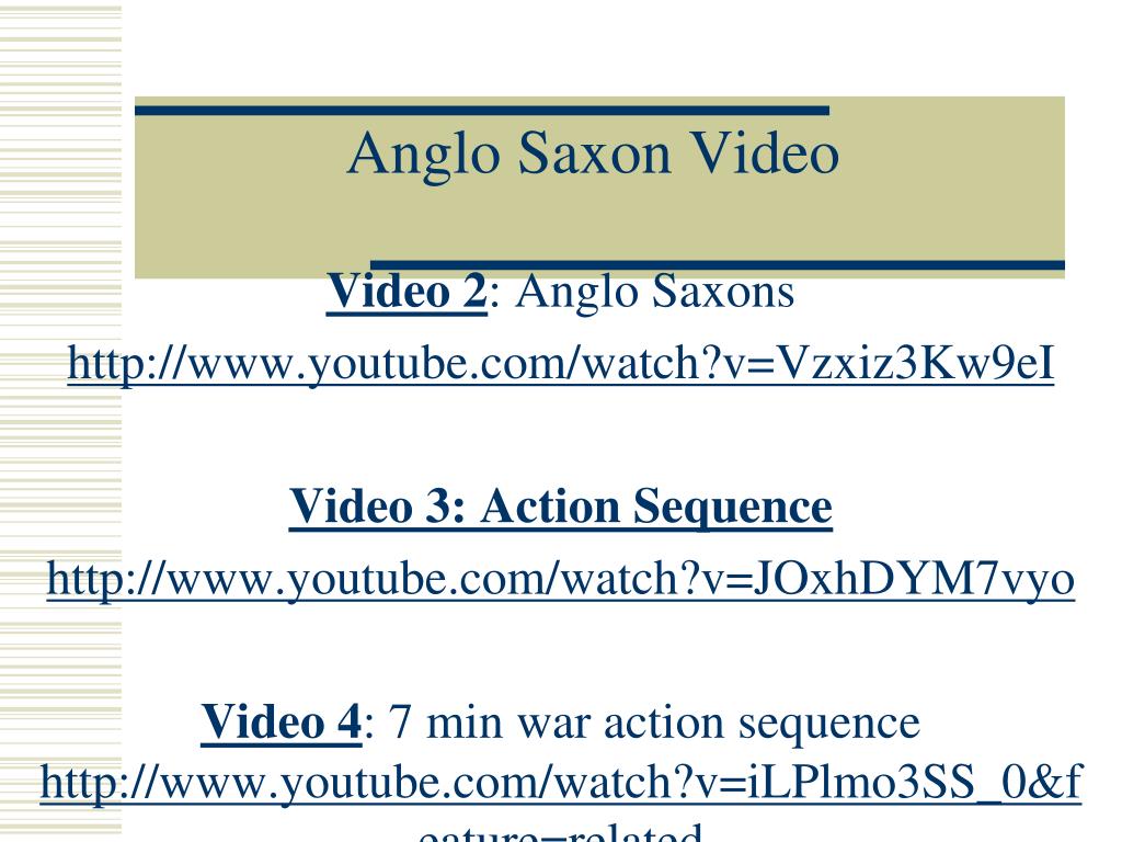 PPT - The Anglo Saxon Period 449-1066 AD PowerPoint Presentation, free ...