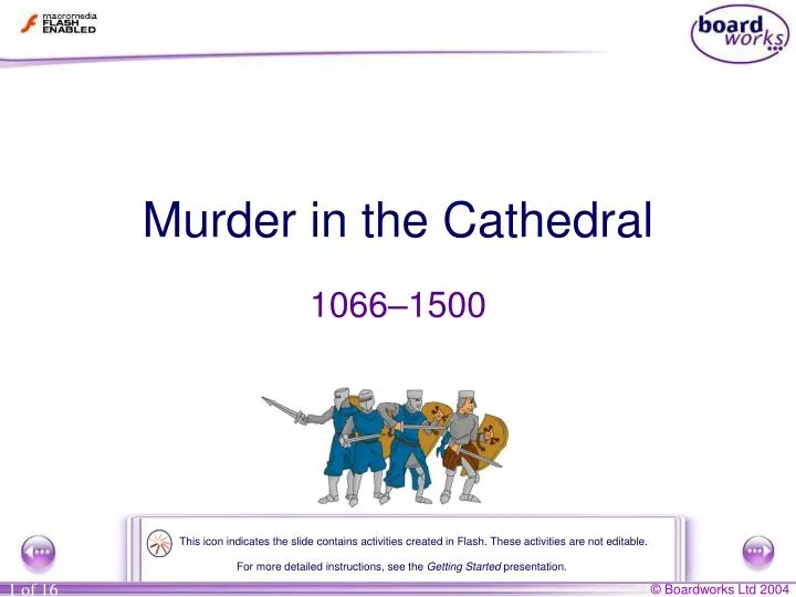 PPT - Murder in the Cathedral PowerPoint Presentation, free download ...