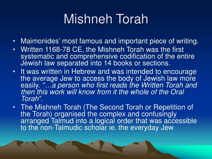 PPT - Moses Maimonides (1135 -1204 C.E.) PowerPoint Presentation - ID ...