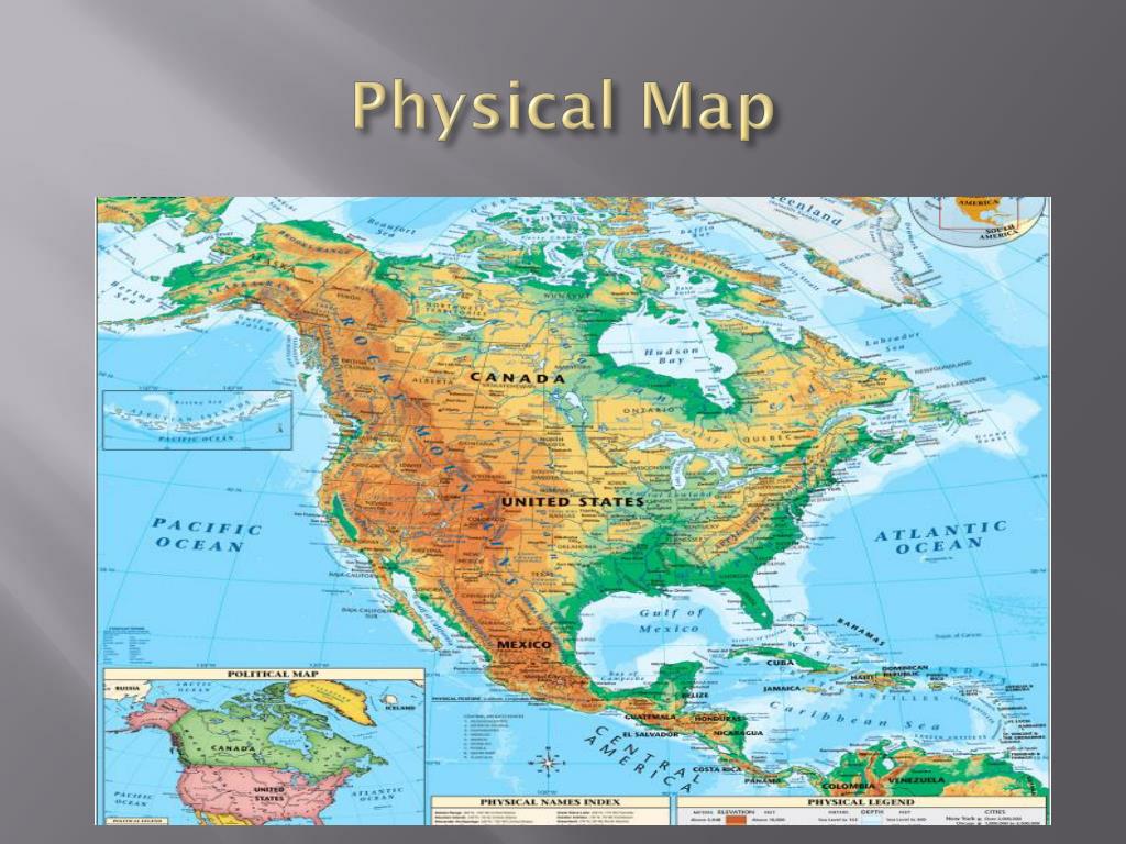 Examples Of Physical Maps Examples Of Physical Maps