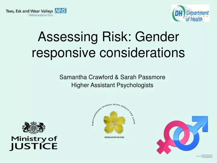 PPT - Assessing Risk: Gender responsive considerations PowerPoint ...