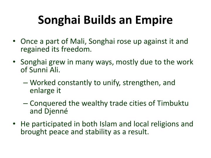 PPT - Cornell Notes 3.2 Ghana, Mali, and Songhai PowerPoint ...