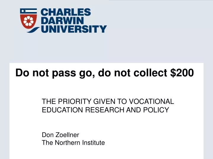 PPT - Do not pass go, do not collect $200 PowerPoint Presentation, free ...