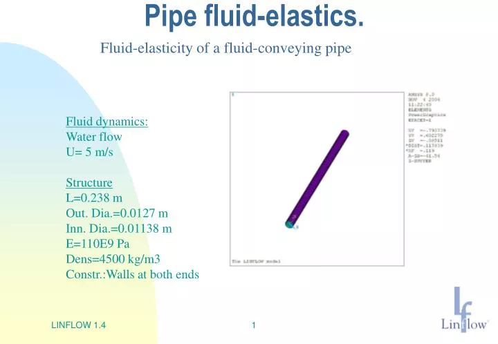 PPT - Pipe fluid-elastics. PowerPoint Presentation, free download - ID ...
