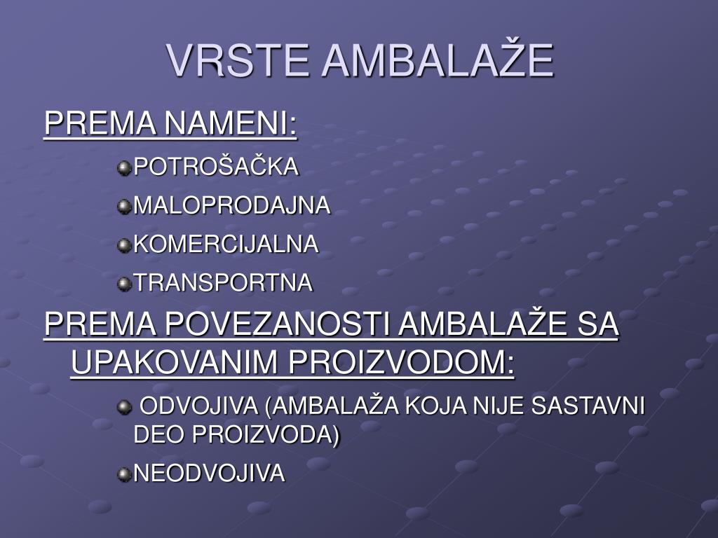 PPT - POZNAVANJE ROBE SEMINARSKI RAD PowerPoint Presentation, free ...