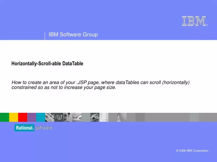 PPT - Horizontally-Scroll-able DataTable PowerPoint Presentation, free download - ID:5831336
