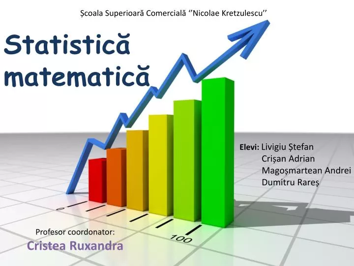 PPT - Statistică matematică PowerPoint Presentation, free download - ID ...