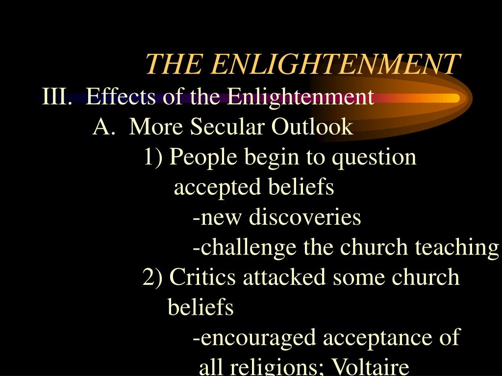 PPT - The Age of Enlightenment & Revolution (1500 -1900 AD) PowerPoint ...