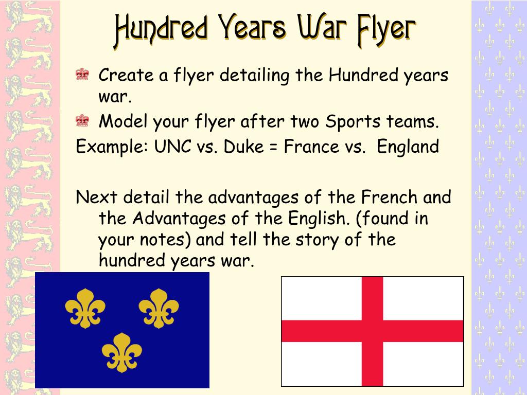 PPT - The Hundred Years' War (1347-1453) PowerPoint Presentation, free ...