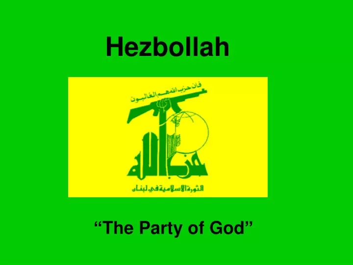 PPT - Hezbollah PowerPoint Presentation, free download - ID:5834100