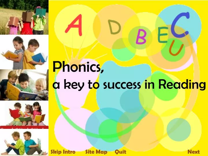 PPT - Phonics, a key to success in Reading PowerPoint Presentation ...