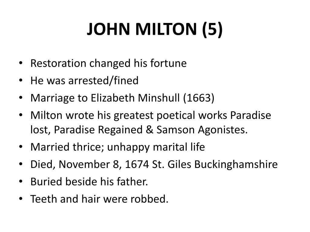 PPT - POETRY-1 (ENG403) PowerPoint Presentation, free download - ID:5835198
