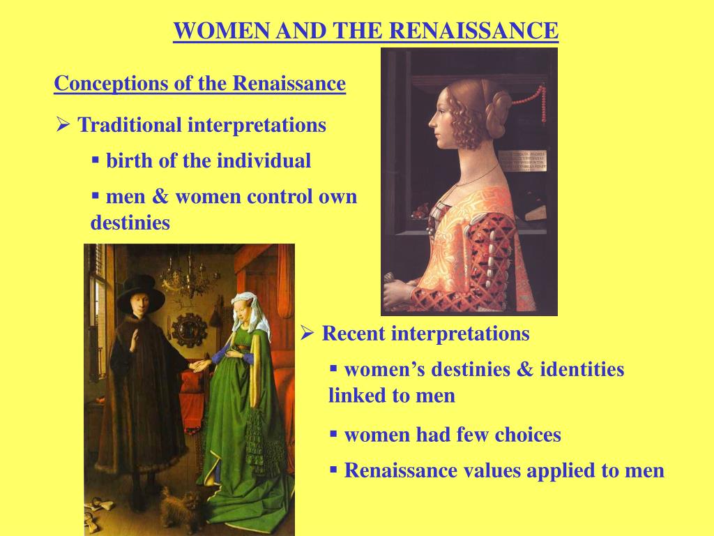 PPT - Women in the Renaissance: Challenging Traditions PowerPoint ...