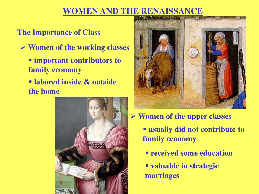 PPT - Women in the Renaissance: Challenging Traditions PowerPoint ...