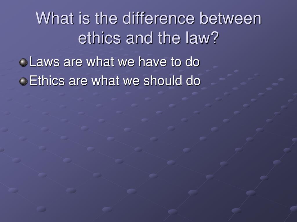 PPT - Ethics and the Law in Journalism PowerPoint Presentation, free ...
