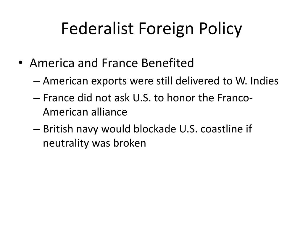 PPT - The Federalist Era, 1789-1801 PowerPoint Presentation, free ...