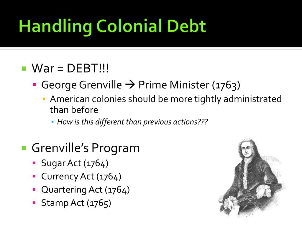 PPT - The Road to the Revolution: The New British Structure in the ...