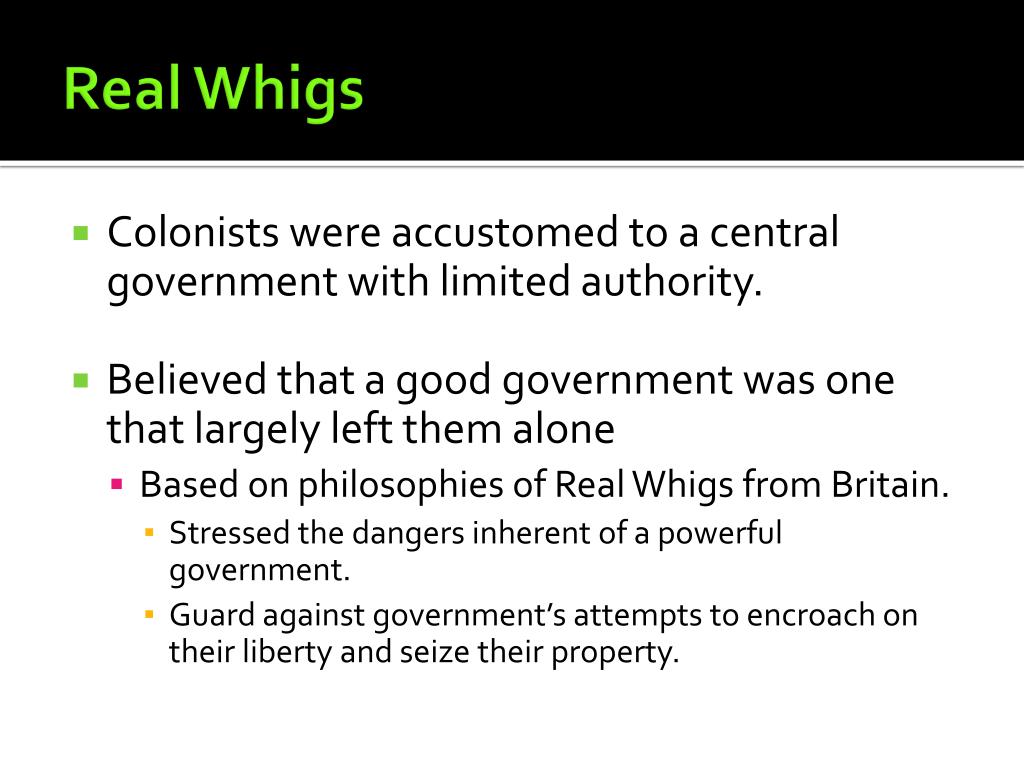 PPT - The Road to the Revolution: The New British Structure in the ...