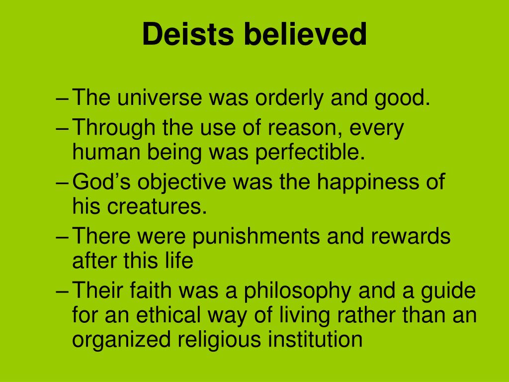 PPT - American Rationalism (1750-1800) PowerPoint Presentation, free ...