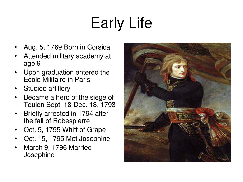 PPT - Napoleon Bonaparte 1769-1821 PowerPoint Presentation, free ...