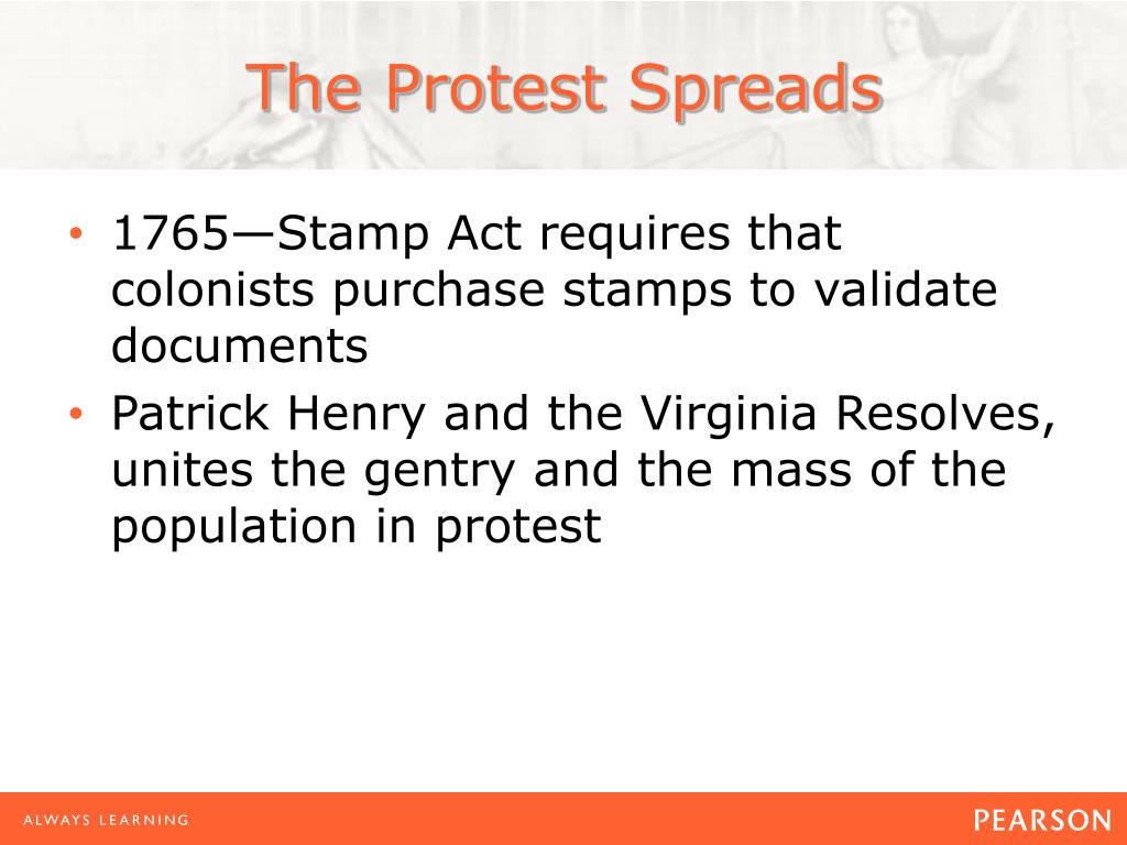 PPT - The American Revolution From Elite Protest to Popular Revolt 1763 ...