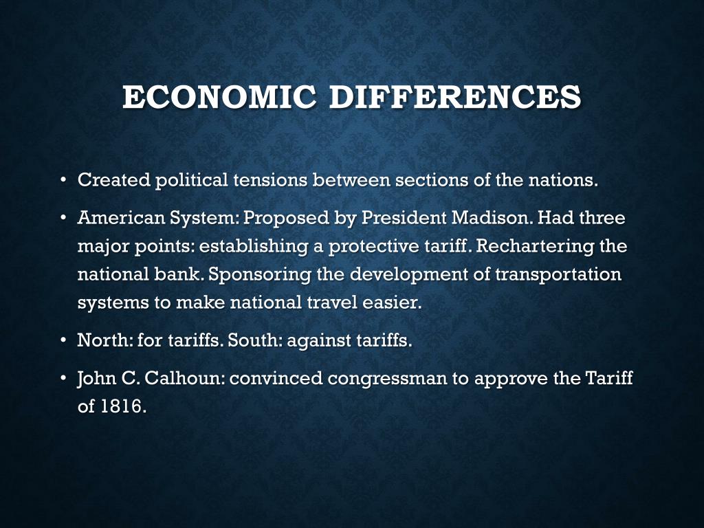 PPT - Economic Schism: Impact Leading to Civil War PowerPoint ...