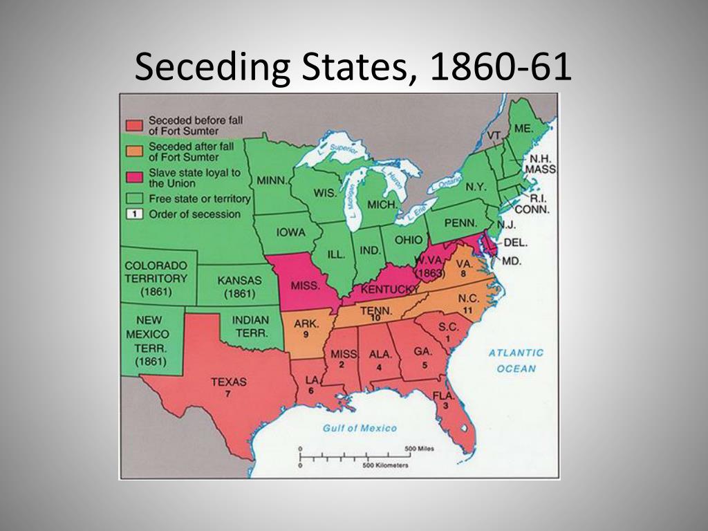 PPT - Civil War 1861-1865 PowerPoint Presentation, free download - ID ...