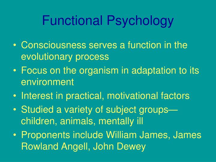 PPT - The Perceiving Self: Psychophysiology and the Varieties of the ...