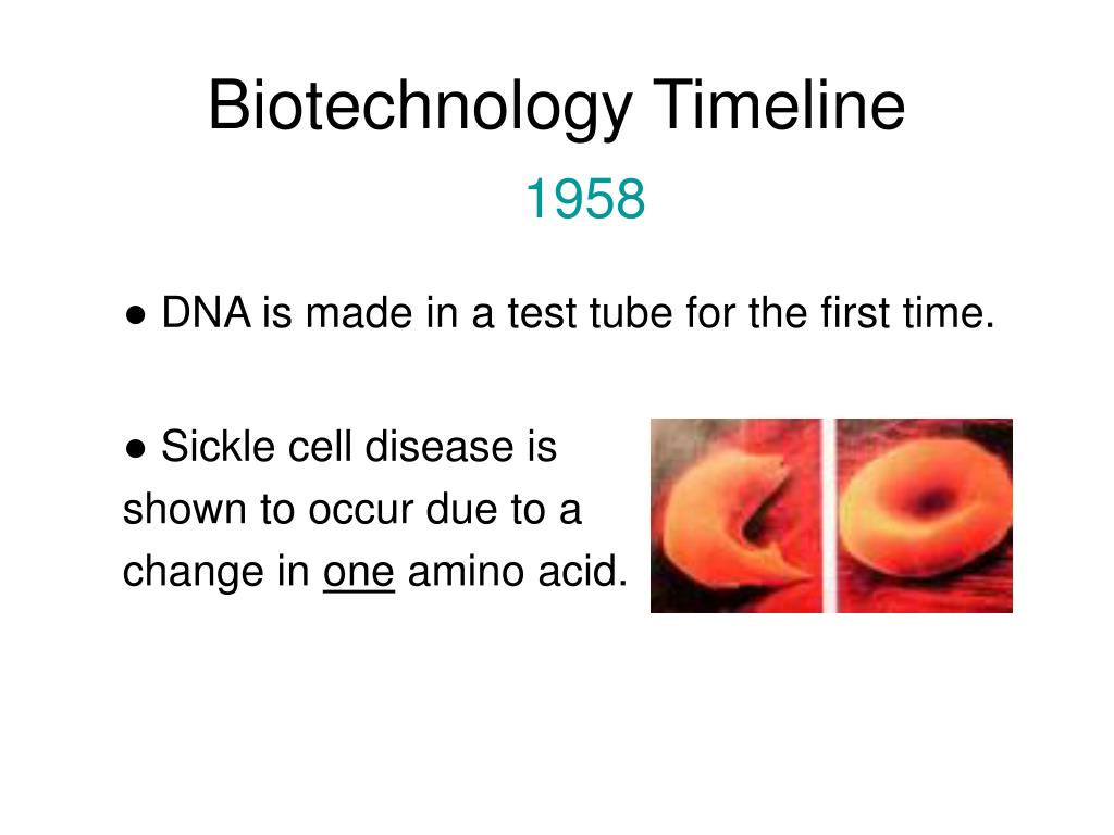 PPT - Biotechnology Timeline PowerPoint Presentation, free download ...