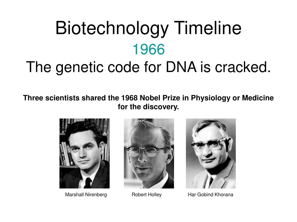 PPT - Biotechnology Timeline PowerPoint Presentation, free download ...