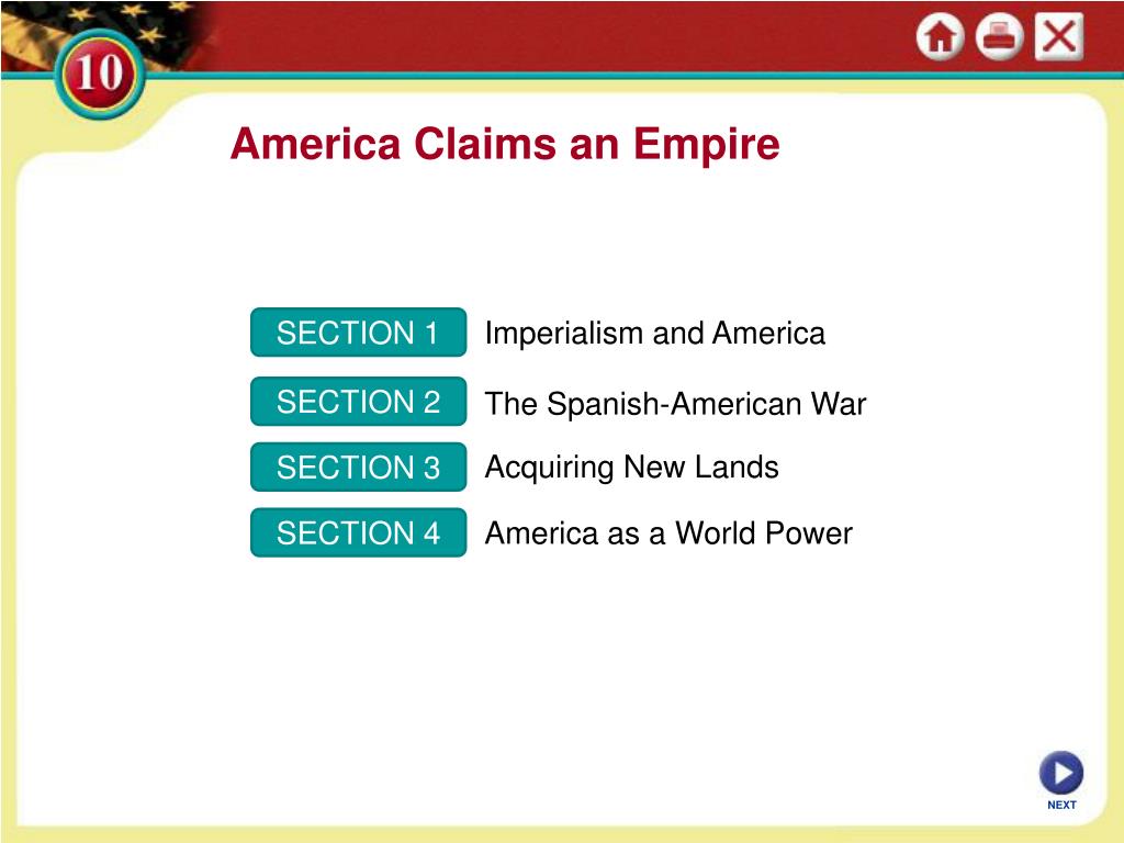 PPT - America Claims an Empire PowerPoint Presentation, free download ...