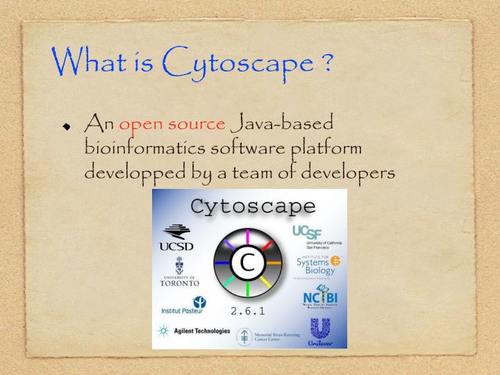 PPT - Cytoscape PowerPoint Presentation - ID:5842346