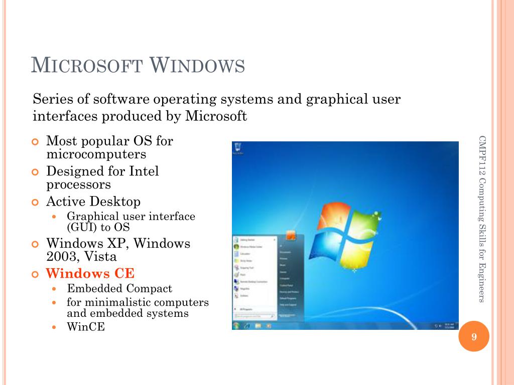 PPT - Introduction to windows operating system i PowerPoint ... PPT - Introduction to windows operating system i PowerPoint ...