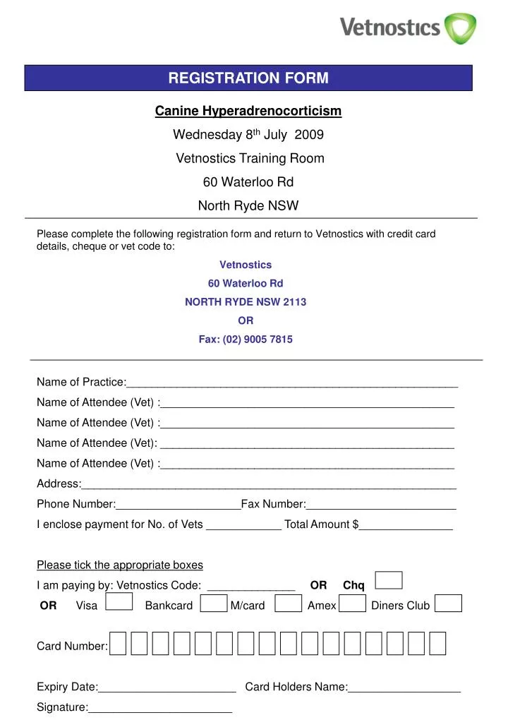 PPT - REGISTRATION FORM PowerPoint Presentation, free download - ID:5844700