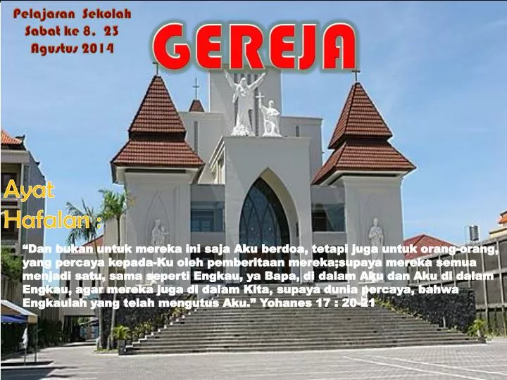 PPT - GEREJA PowerPoint Presentation, free download - ID:5845248