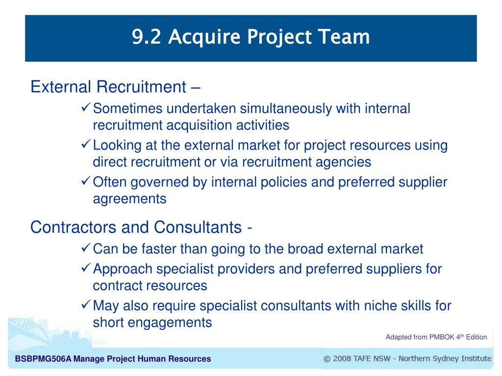 PPT - 9.2 Acquire Project Team PowerPoint Presentation, free download ... PPT - 9.2 Acquire Project Team PowerPoint Presentation, free download ...