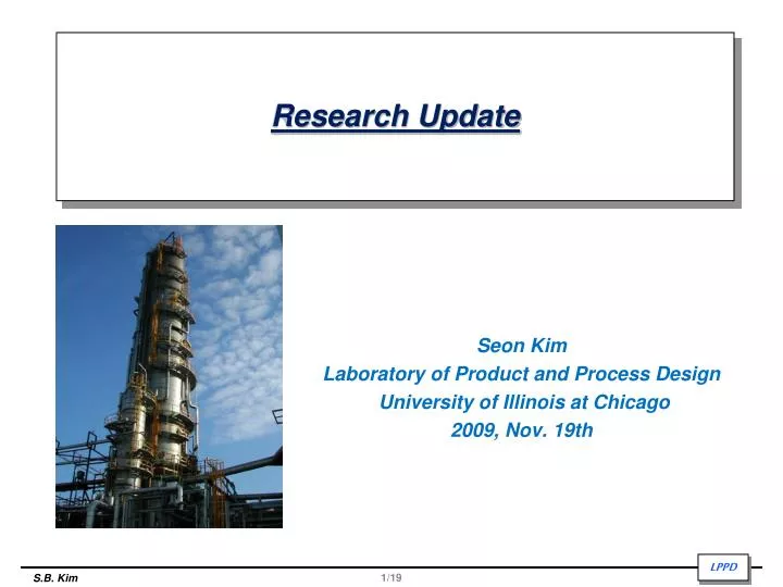 PPT - Research Update PowerPoint Presentation, free download - ID:5847441