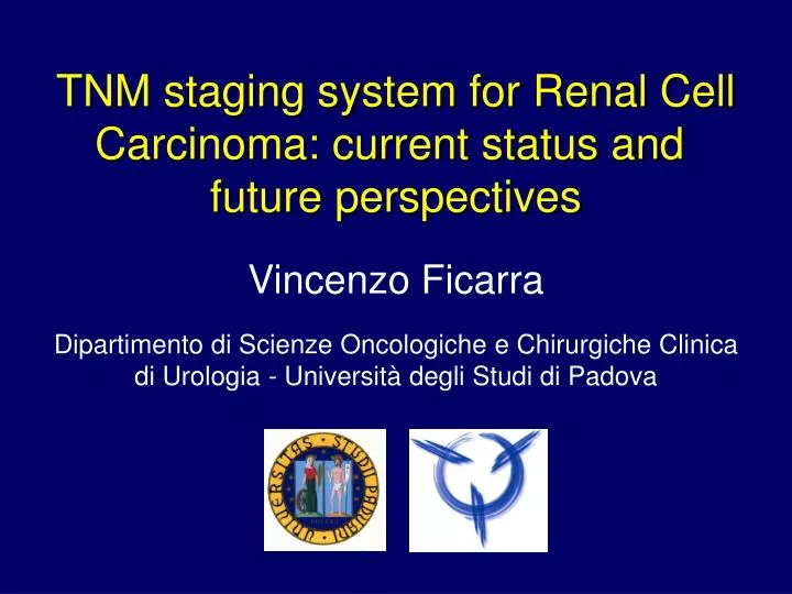 PPT - TNM staging system for Renal Cell Carcinoma: current status and ...