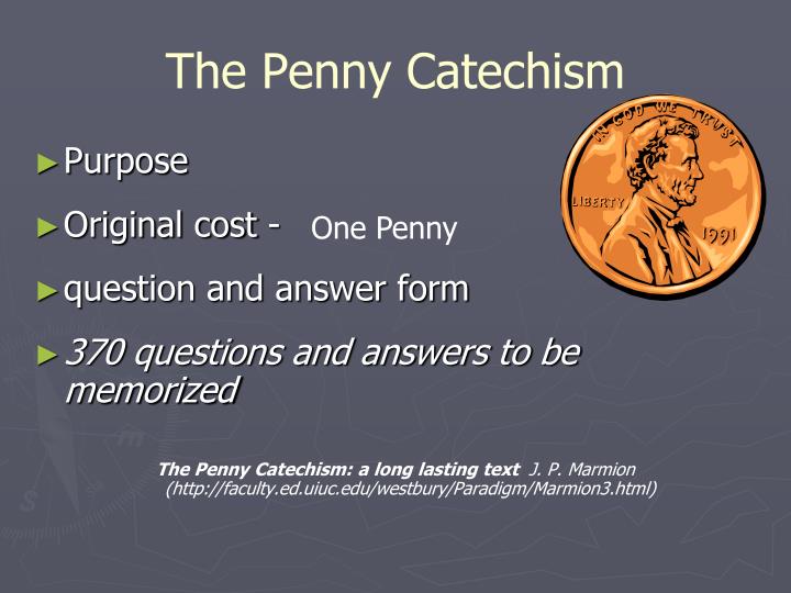 PPT - The Catechism of the Catholic Church PowerPoint Presentation - ID ...