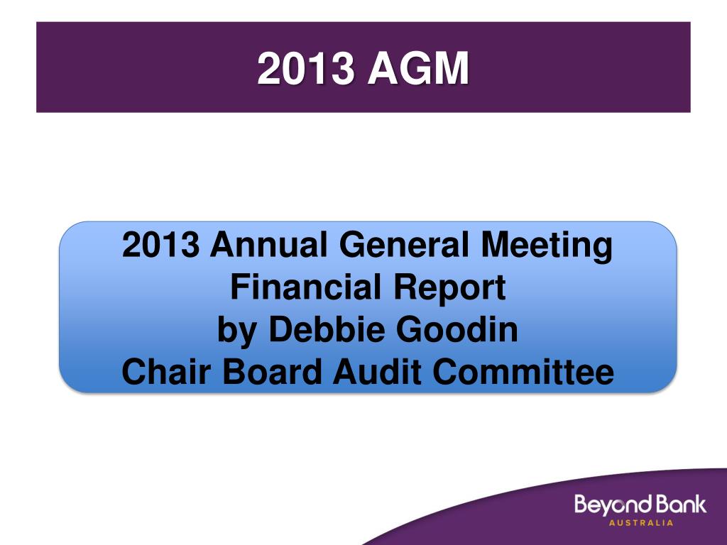 PPT - Annual General Meeting (‘AGM’) 26 November 2013 PowerPoint ...