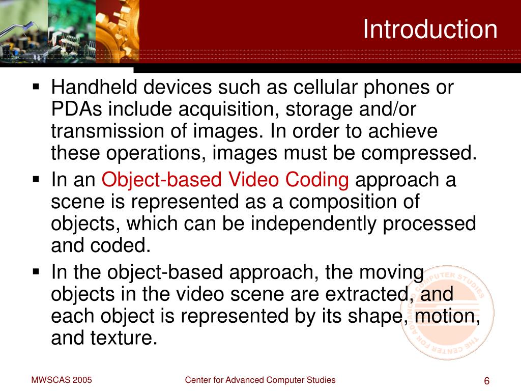 Ppt Real Time Vlsi Architecture For Detection Of Moving Object Using Wronskian Determinant
