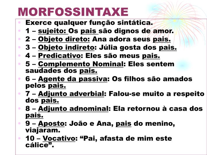 PPT - SUBSTANTIVO PowerPoint Presentation - ID:5850007