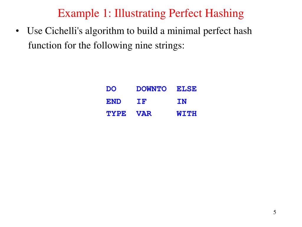 PPT - Introduction to Perfect Hashing Schemes PowerPoint Presentation ... PPT - Introduction to Perfect Hashing Schemes PowerPoint Presentation ...