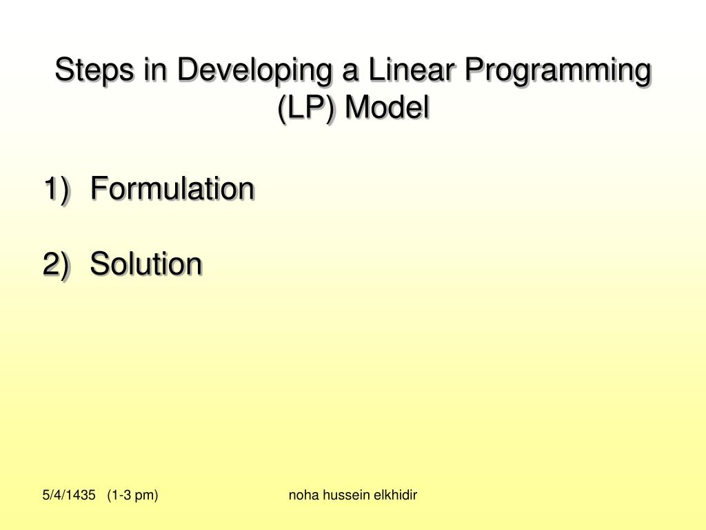 PPT - Linear Programming Models: Graphical Methods PowerPoint ... PPT - Linear Programming Models: Graphical Methods PowerPoint ...