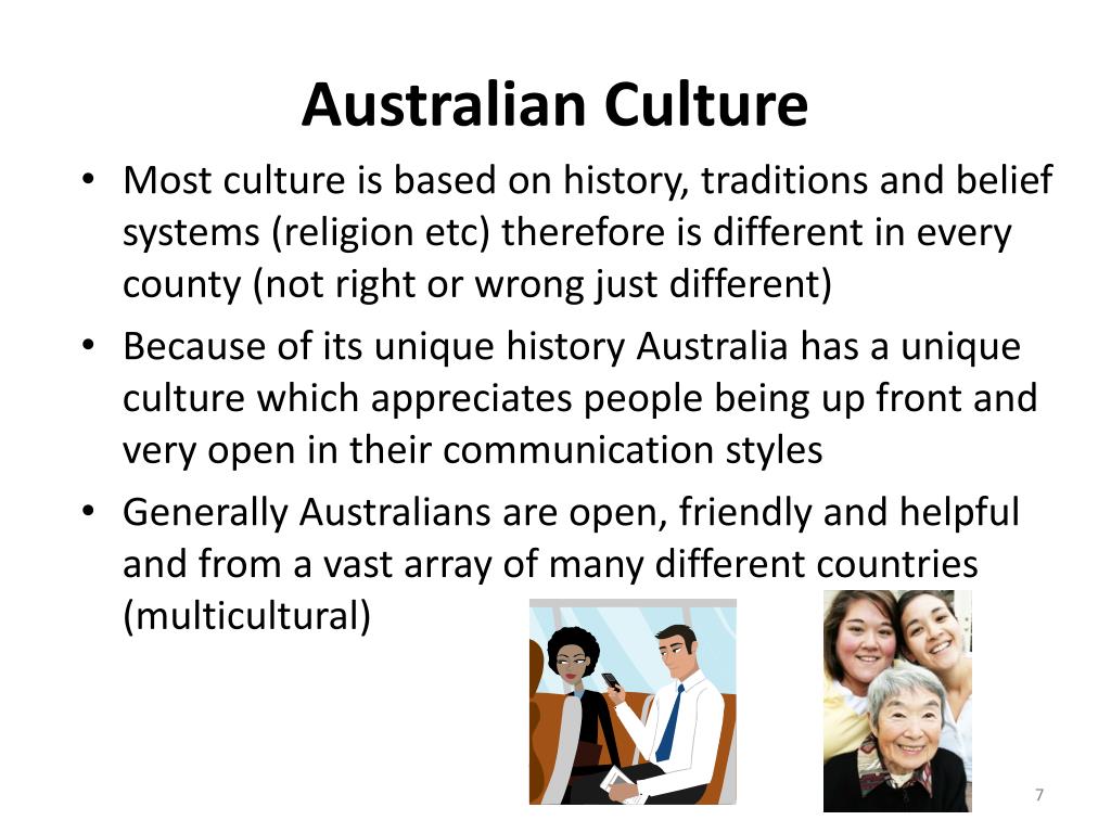 Ppt Australian Culture And Customs Powerpoint Presentation Free